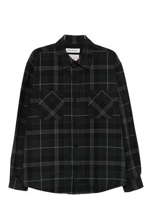 Our Legacy Ranch Check Cotton Shirt - Black