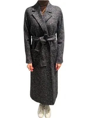 Max Mara Long-sleeved Coat - Black