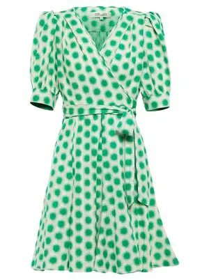 DIANE VON FURSTENBERG Elodie Printed Minidress