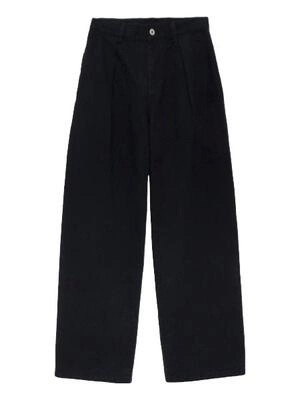 J.W.ANDERSON Mens Single Pleat Trousers In Black Black