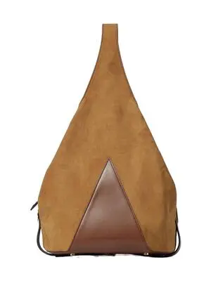 Stella McCartney Appaloosa Eco Alter Mat Shoulder Bag With Printed Logo Leather