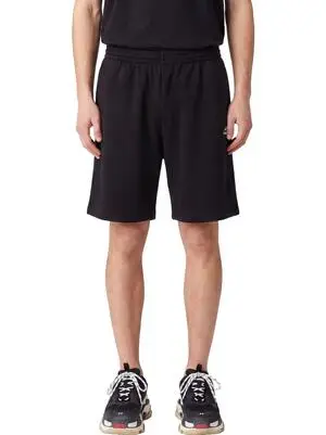 BALENCIAGA Slim Fit Jogging Shorts In Cotton Jersey With Elastic Waist