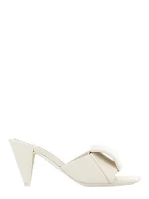 Loewe Heeled Sandal - White
