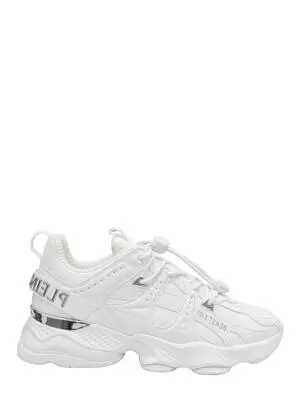 PLEIN SPORT Runner Beast X-01 Low-top Trainers With Drawstring Closure White
