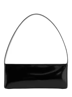 JIL SANDER Monolith East-west Calf Leather Shoulder Bag With Zip Closure - Black