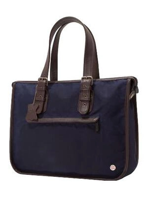 TOKEN Waxed Canvas Work Tote Navy