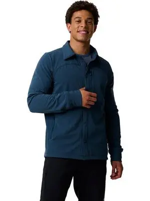 BACKCOUNTRY Bga Destination Softshell Fleece Snap-up Shirt Midnight Blue