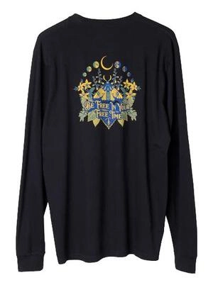 KAVU Free Time Long-sleeve T-shirt - Black