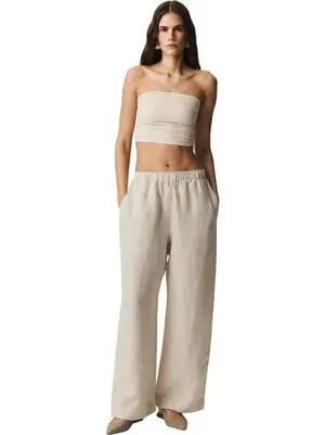 BULDAN'S Flora Pants Beige