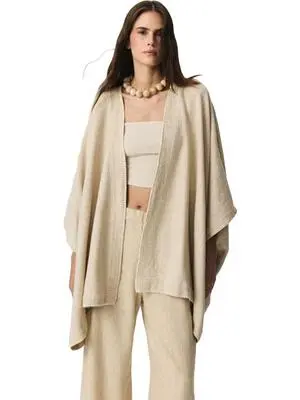 BULDAN'S Erica Poncho - Beige