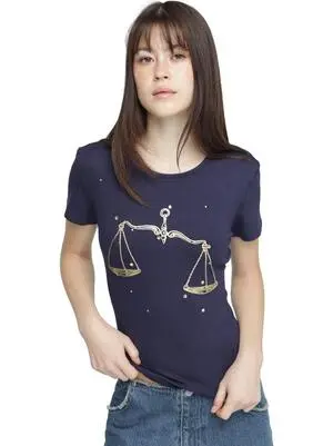 TYLER MCGILLIVARY Horoscope Tee - Libra