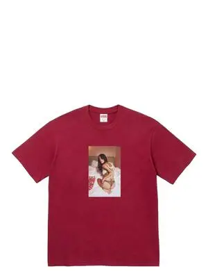 Supreme X Larry Clark Fw26 Neighbor T-shirt - Cardinal
