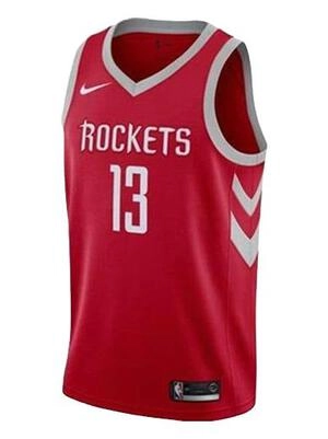 Nike Houston Rocket's Green Swingman Jersey 'red Gray - Red/gray/white