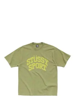StÜssy Stussy Block Sport T-shirt 'olive' Olive