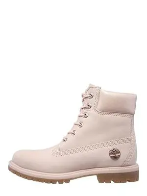 Timberland (wmns) Timberland Premium Waterproof Lace Up Hiking Boots 'pale Pink' Pink/brown