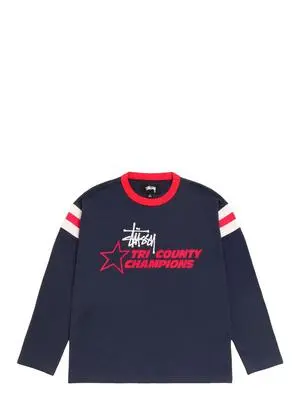 StÜssy Ls Ringer T-shirt - Ink