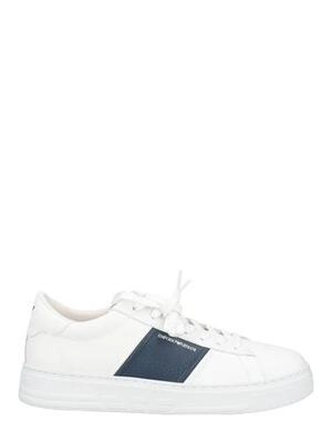 Emporio Armani Sneakers Size Leather - White