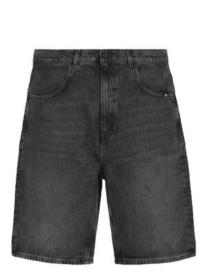 AMISH SUPPLIES Denim Shorts Size Cotton - Black