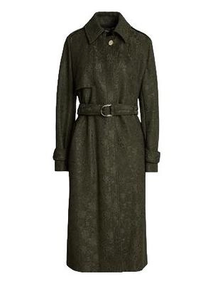 Liu Jo Overcoat & Trench Coat Size Polyester, Polyamide, Elastane - Green