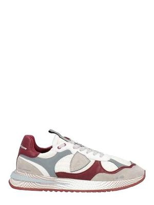 Philippe Model Sneakers Light Size Leather, Textile Fibers - Grey