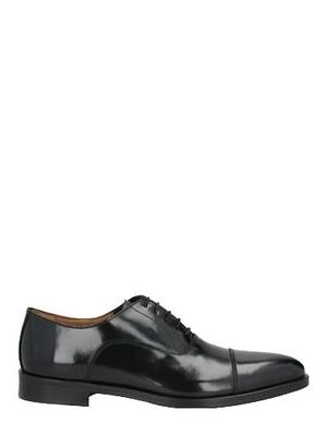 SAXONE Lace-up Shoes Size Leather - Black