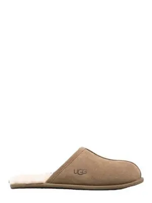UGG Scuff Logo Embossed Slippers - Light Bronze