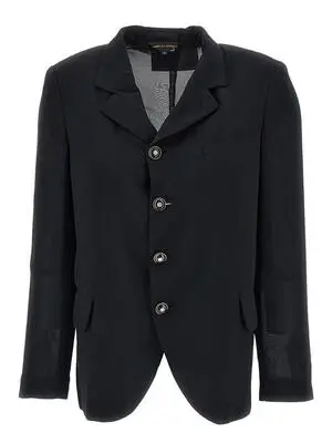 Comme Des Garçons Blazer Monopetto - Nero
