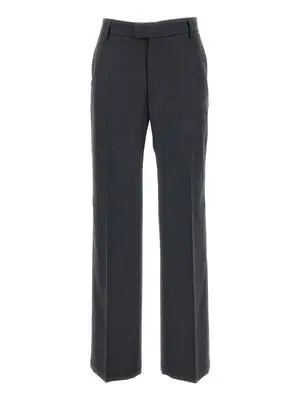 Barena Venezia Pantalone Coen In Flanella Di Lana Stretch - Grey