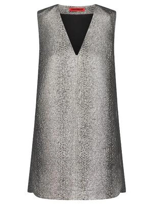 SIMONMILLER Fountain Metallic Mini Dress