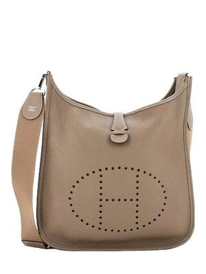 Hermès Evelyne Bag Gen Iii Clemence Pm - Grey
