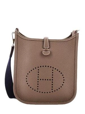 Hermès Evelyne Bag Gen Iii Clemence Tpm - Grey