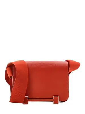 HERMÈS Geta Bag Chevre Mysore