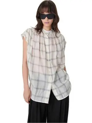 IRO PARIS The Louka Shirt - Ecru Grey