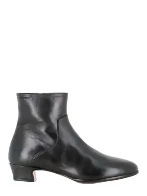ALEXANDER HOTTO Leather Ankle Boots