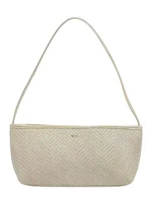 BOSS Sandy Woven Shoulder Bag - Neutrals