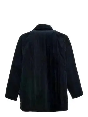 Barbour X Paul Smith Loves Cord Beaufort Zip-up Jacket - Blue