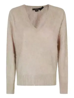Seventy V-neck Cashmere Sweater - Neutrals