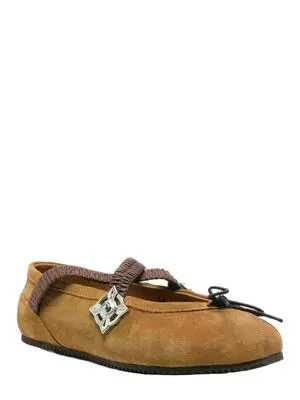 Toga Pulla Ballet Flats - Brown