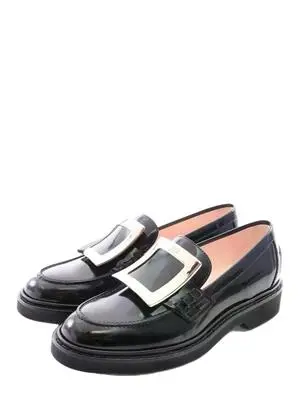 ROGER VIVIER 2020s Viv Ranger Buckle Loafers - Black