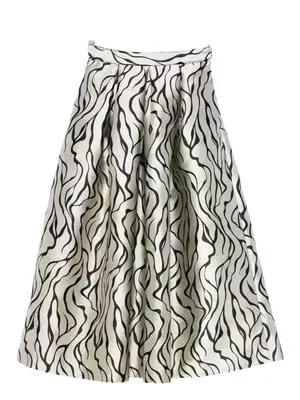 LUNATICA MILANO Printed Skirt - White