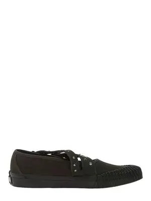 VANS Mary Jane Studded Buckled Sneakers - Black