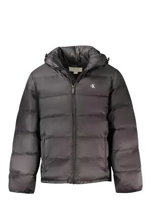 Calvin Klein Hooded Puffer Jacket - Black
