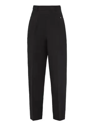 NISSA High-waisted Pants - Black