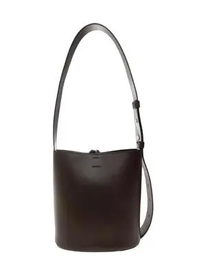 LIÉ STUDIO The Paula Leather Shoulder Bag - Brown
