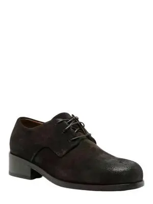 MARSÈLL Distressed-effect Leather Derby Shoes