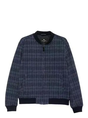 ETRO Check-pattern Bomber Jacket