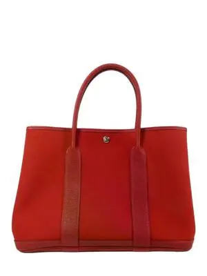 Hermès Garden Party Tote Bag - Red