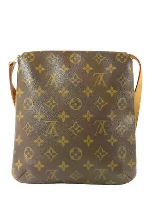 LOUIS VUITTON Musette Salsa Monogram Canvas Shoulder Bag - Brown