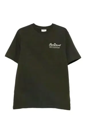 LES DEUX Rural Graphic-print T-shirt - Green