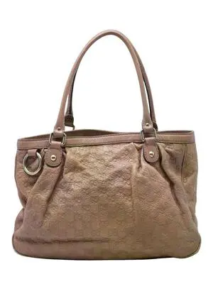 Gucci 2016-2026 Guccissima Sukey Tote Bag - Pink